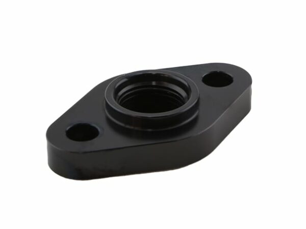 Billet Turbo Drain adapter with Silicon O-ring. 50.8mm Mounting Holes ...